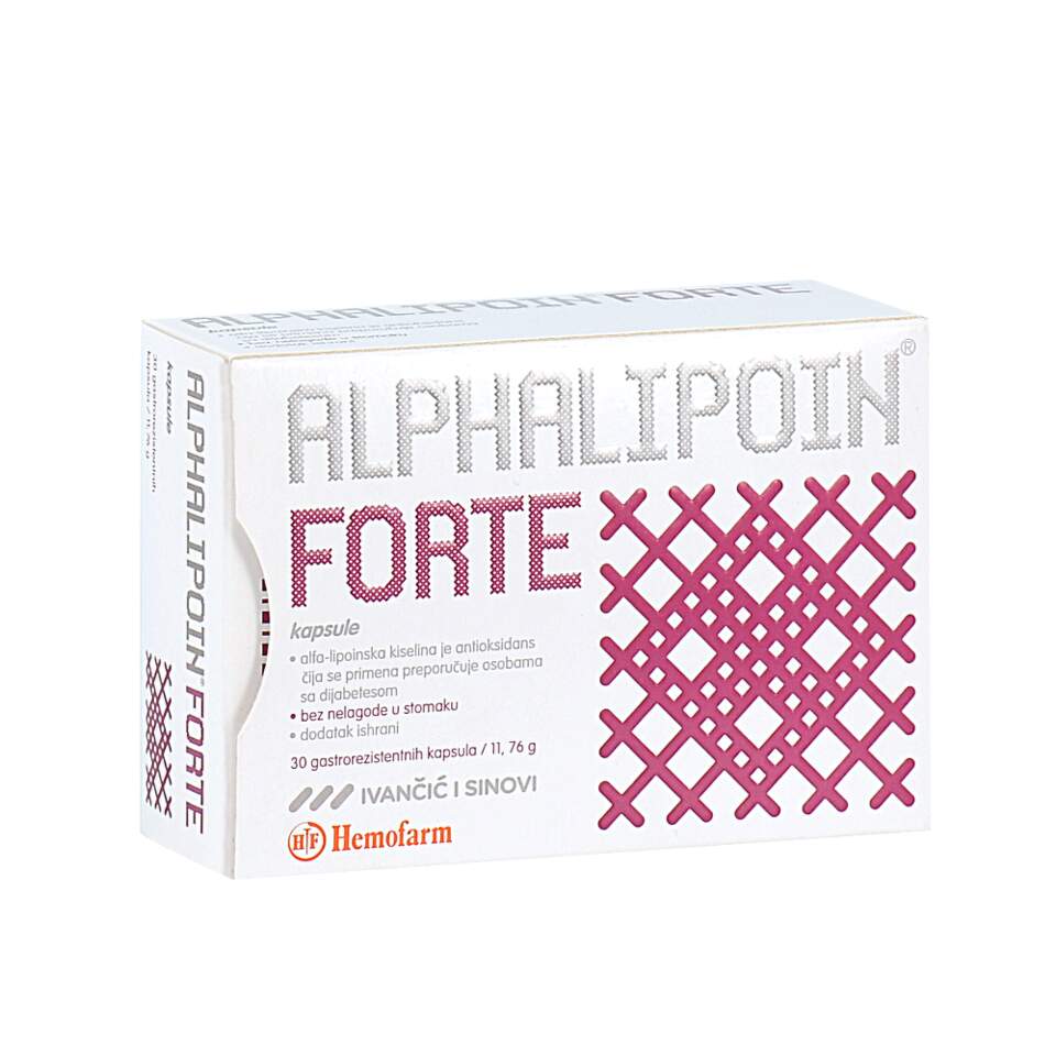 Alfalipoin forte 30 kapsula - Expera apoteka